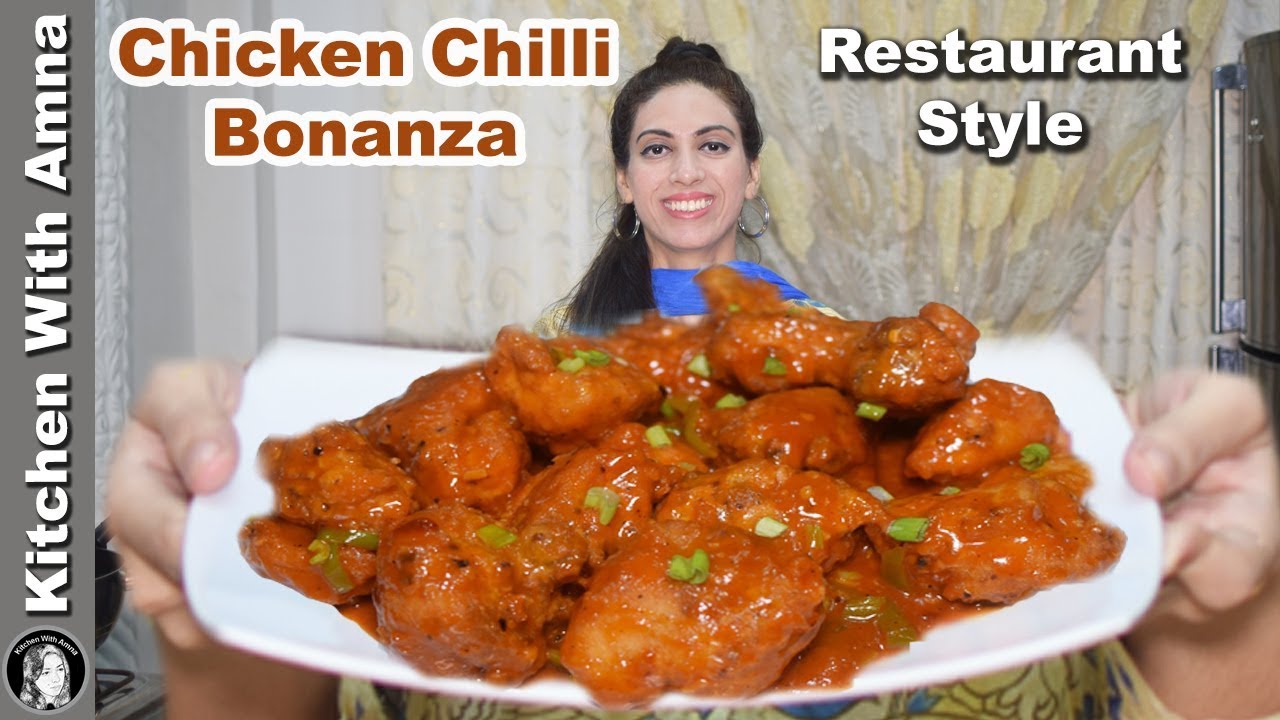 Chicken Chilli Bonanza Restaurants Style Recipe - Chili Chicken With ...