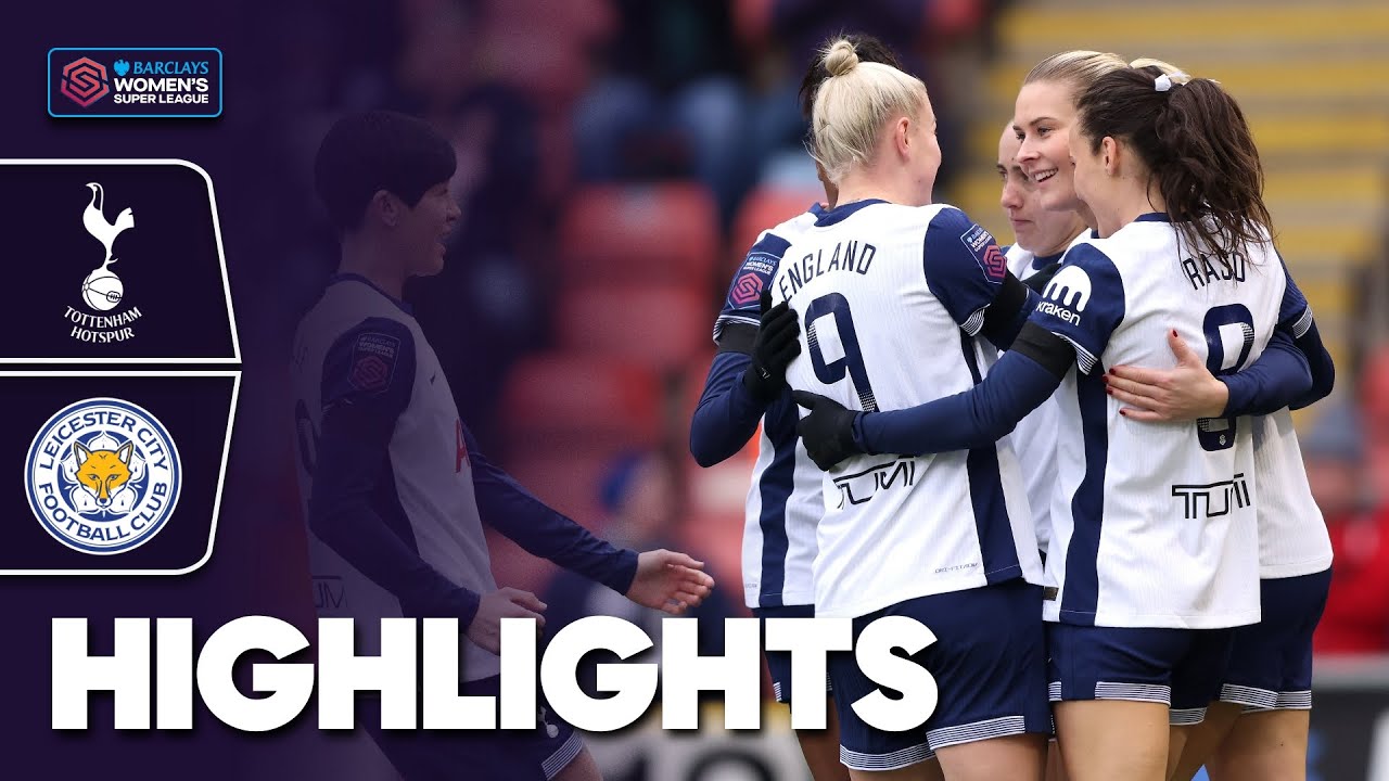 Early Own Goal Seals Victory | Tottenham Hotspur v Leicester City ...