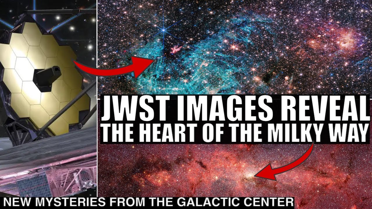 Galactic Heart of The Milky Way Reveals Its Secrets Through JWST Images ...