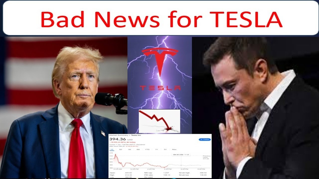 Bad news for TESLA | Tesla’s Future Hangs in the Balance Trump’s ...