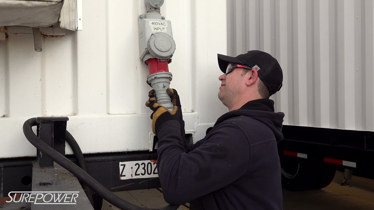 Sure Power 50kVa Industrial UPS Power Trailer - YouTube