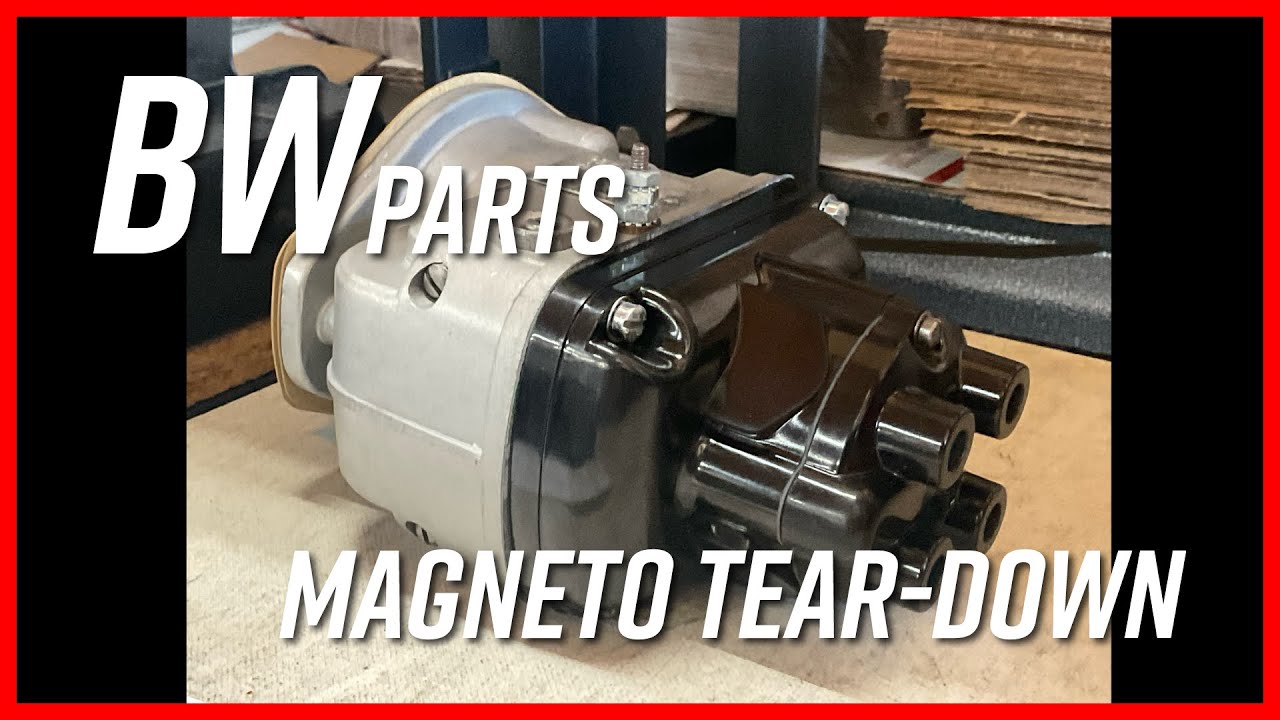 FMJ-4B3 Fairbanks Morse Magneto Teardown Lincoln Electric SA-200 - YouTube