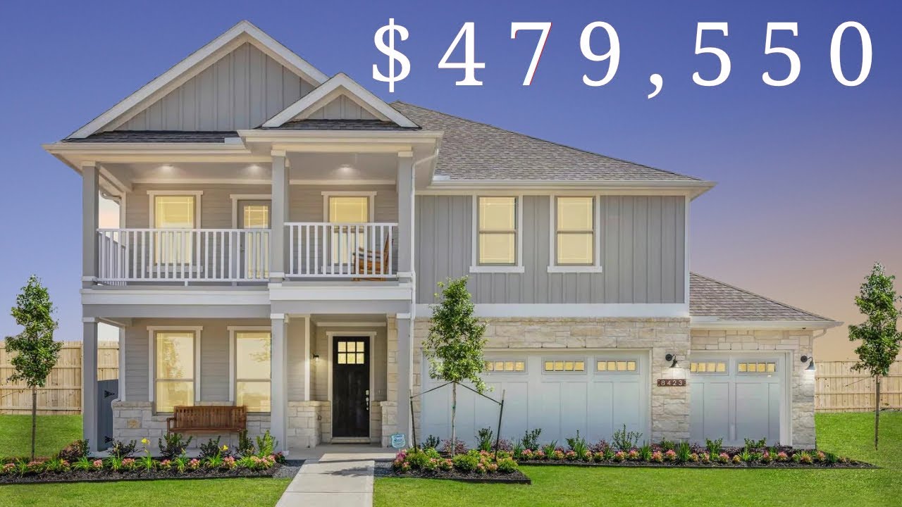 THIS MODEL HOUSE TOUR HAS AN UNBELIEVABLE DESIGN | NEAR HOUSTON TEXAS ...