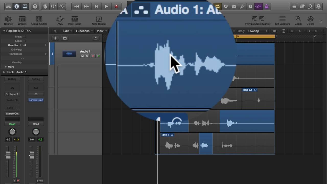 05. Take Folder Recording, Comping - YouTube
