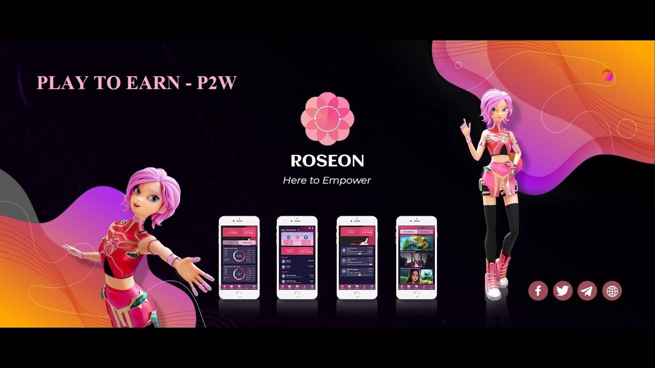 Roseon - Free to Play - Play To Earn - P2E - P&E - YouTube