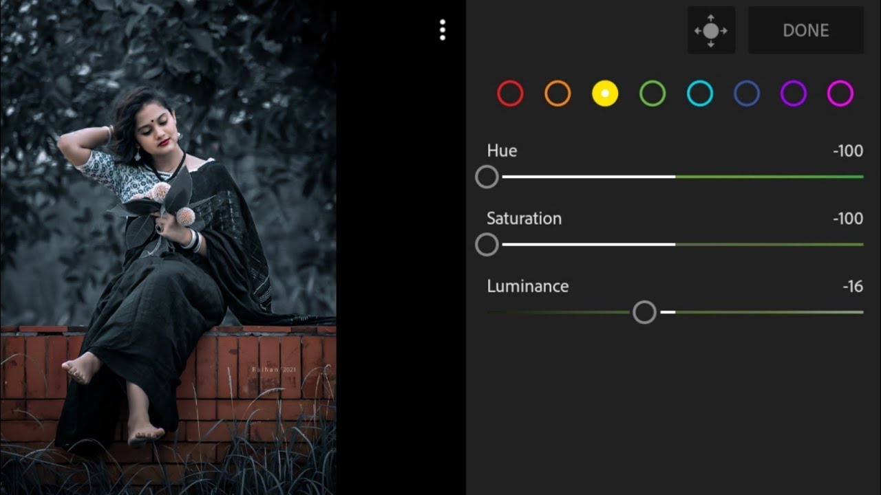 Dark Blue Tone Photo Editing | Lightroom Blue Tone Photo Editing ...