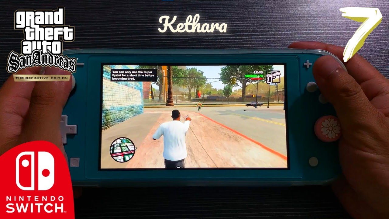 GTA: San Andreas Trilogy | Nintendo Switch Lite Gameplay PART7 - YouTube
