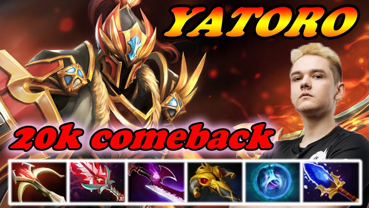 Yatoro Dragon Knight intense comeback amazing game saving Chain Frost ...