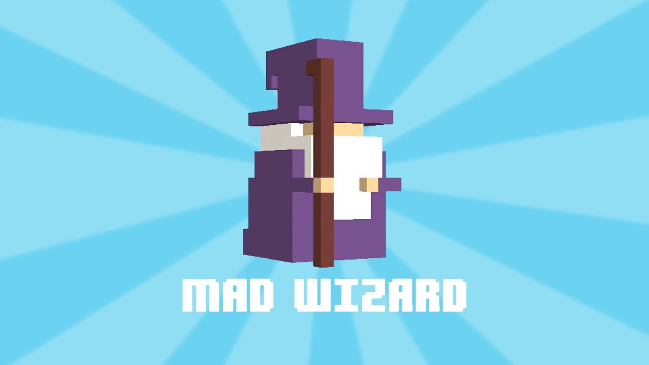 🧙 How To Unlock The Mad Wizard In Crossy Road Castle — The Rainbow Rift ...