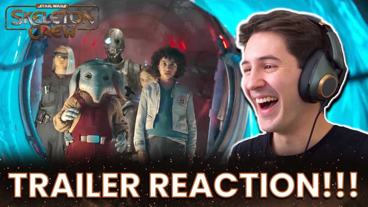 Skeleton Crew TRAILER REACTION!!! - IndyodaReacts - YouTube