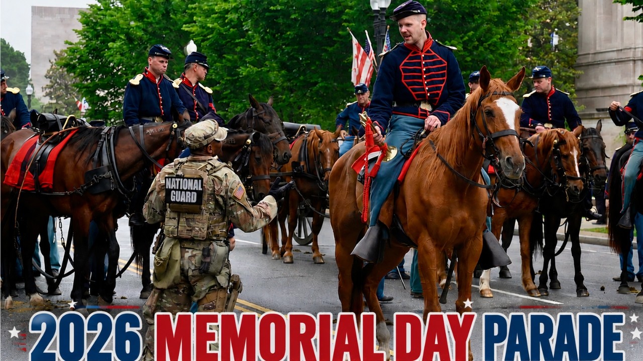 Powerful U.S. Military Parade Takes Over Washington DC | Memorial Day ...