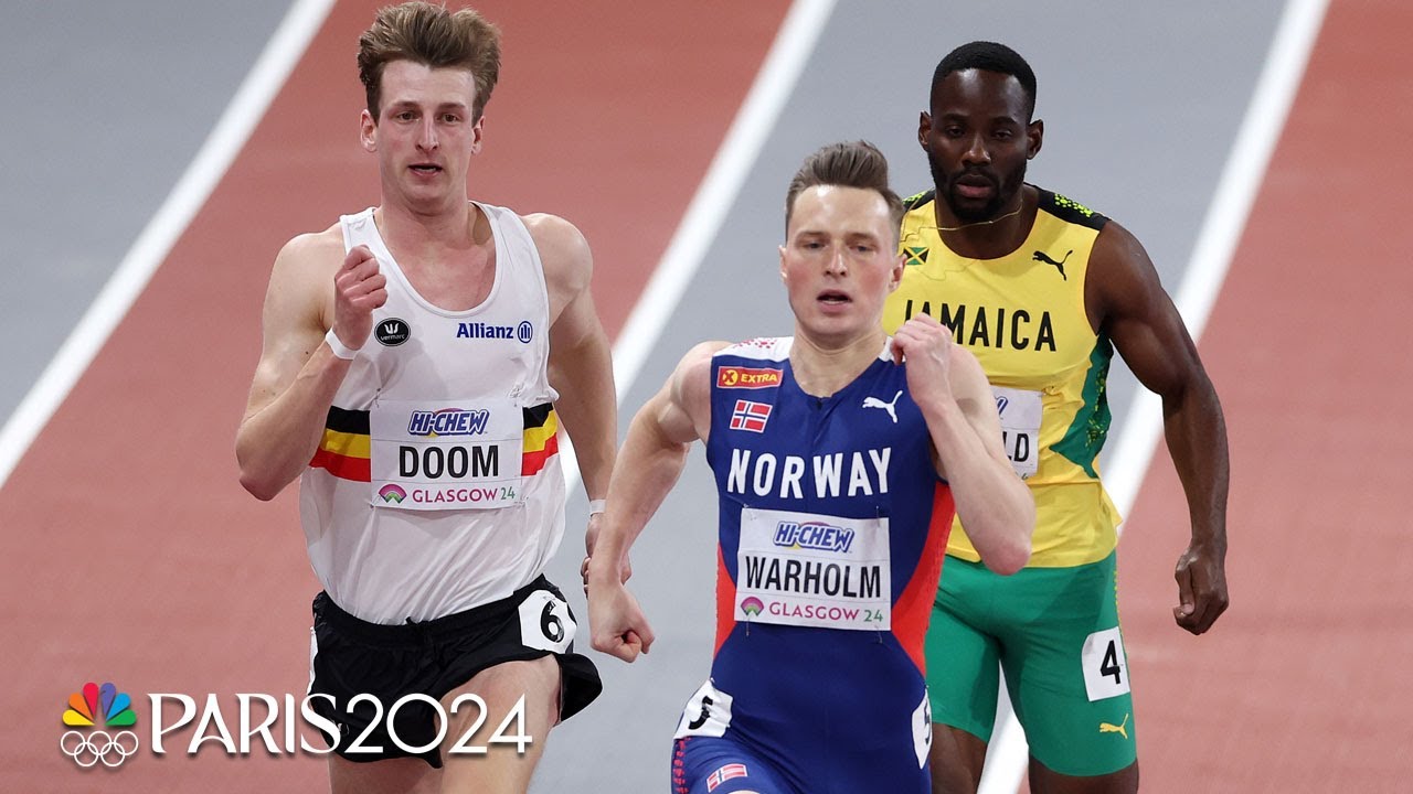 Doom takes Karsten Warholm to the wire for 400m Indoor World title in ...