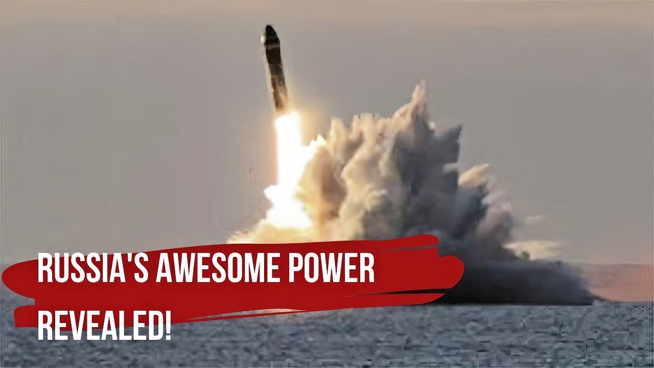 Russia Launches Bulava Missile with Power of 10 Nuclear Warheads - YouTube