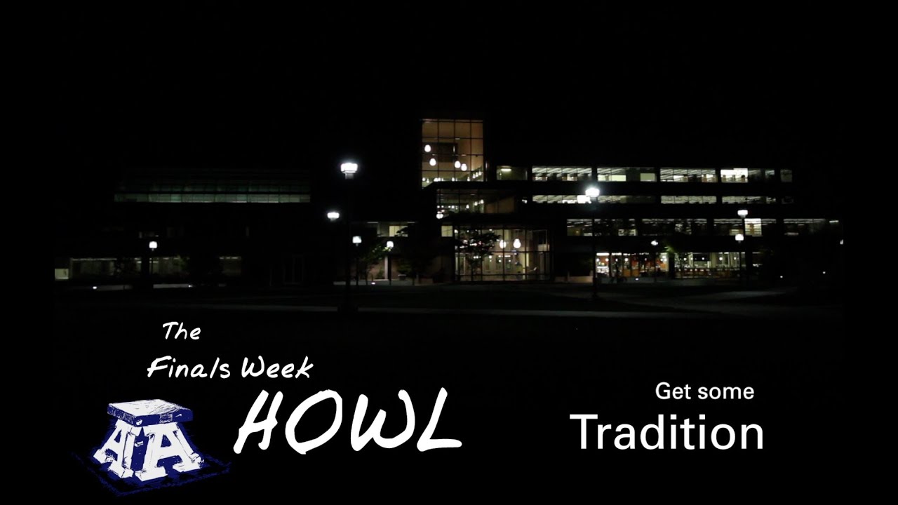 Finals Week Howl - USU Tradition - YouTube
