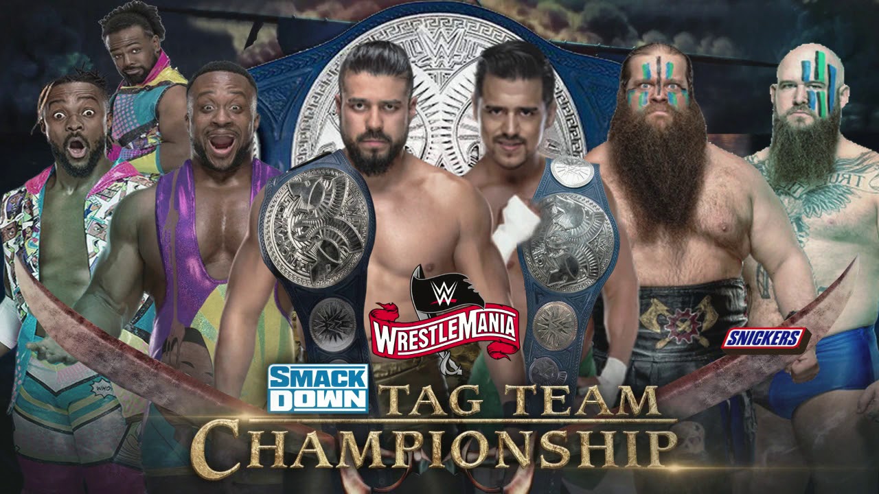 WRESTLEMANIA 36 CUSTOM MATCHCARD - YouTube