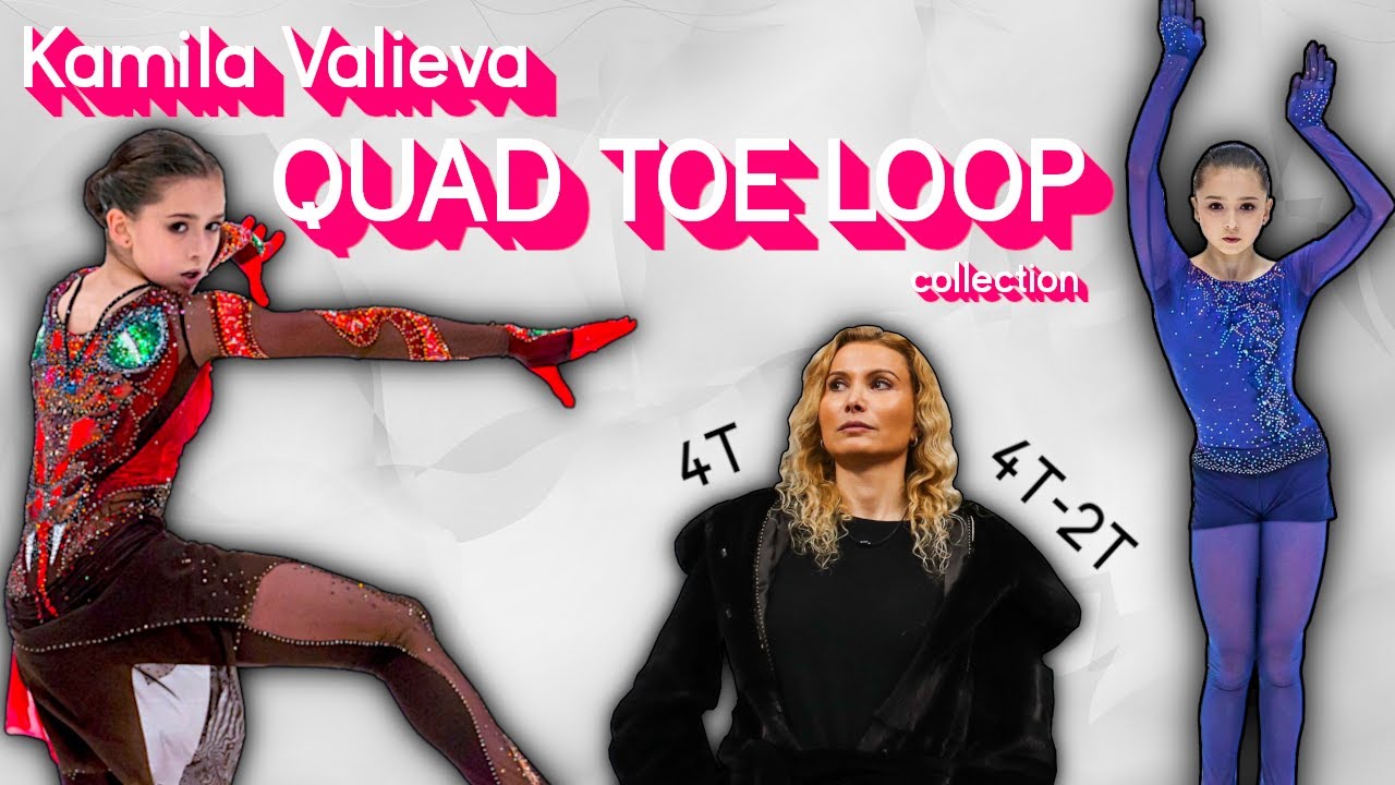 QUAD TOE LOOP collection | Kamila Valieva | 4T-2T, 4T - YouTube
