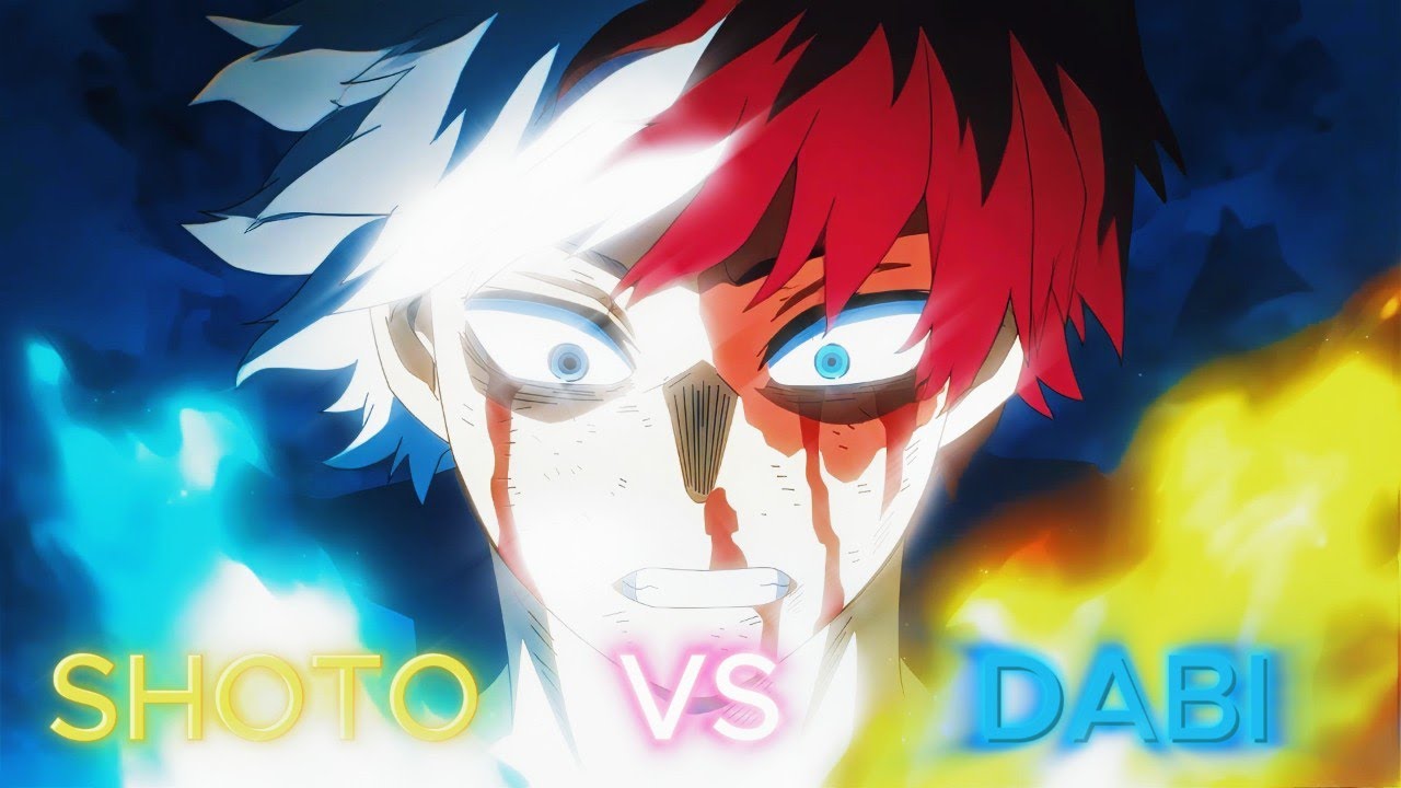 Shoto Todoroki VS Dabi Edit [S7] 🔥 Bloody Marry 💕 - YouTube