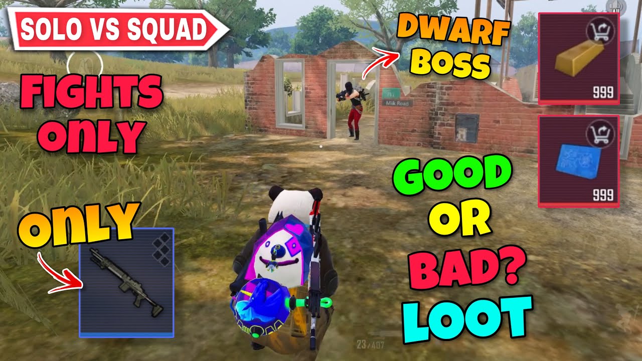 New Dwarf Boss In Metro Royale 🤯 | Mk14 Intact Only | Solo vs Squad 🔥 ...