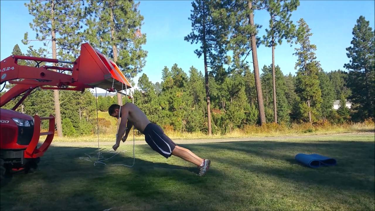 Redneck Tractor Workout - YouTube
