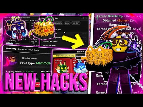 BEST SCRIPT Roblox Blox Fruits Hack Script GUI Mukuro Hub : Auto Farm ...