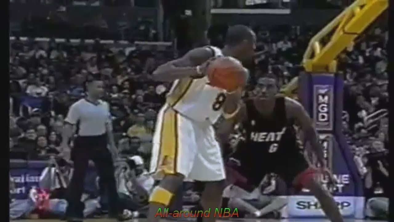 Kobe Bryant 27 Points 6 Ast Vs. Miami Heat, 2003-04. - YouTube