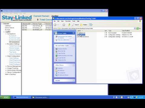 Remotely Restarting the Stay-Linked Client - YouTube