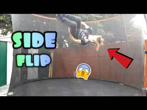 I learned how to do a side flip *easy* - YouTube
