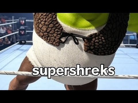 His shell ripped off his back, spine shattered. Supershreks WWE 2K24 ...