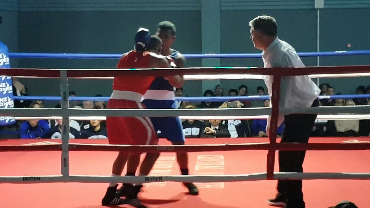 THE FEARLESS TUI VEA FROM WELLSFORD BOXING VS LATU TALU FRON NAENAE ...