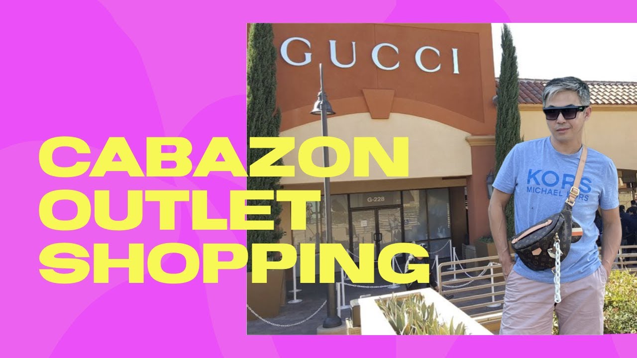 Cabazon Outlets Shopping Vlog - YouTube