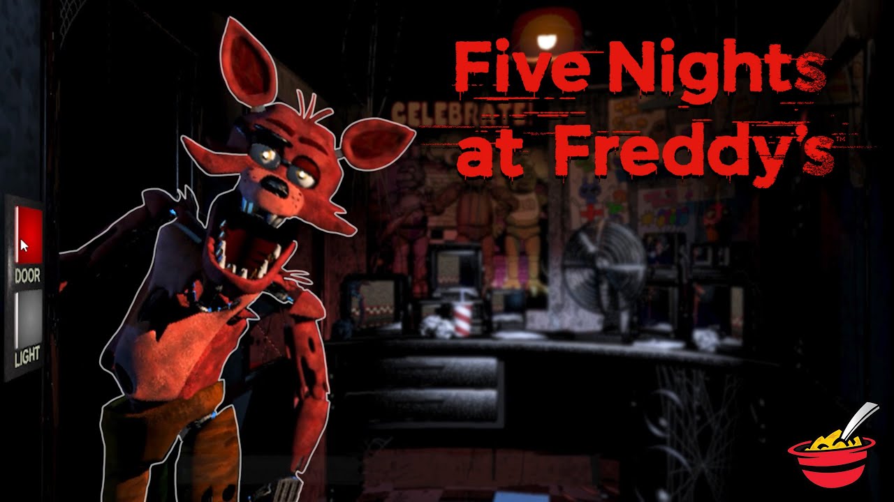 Playing FNAF 1 For The First Time.. HIGHLIGHTS - YouTube