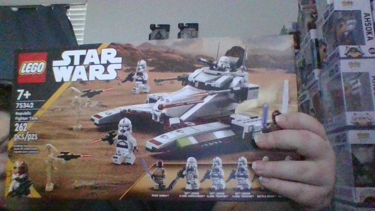 Building Lego Star Wars Republic Fighter Tank - YouTube