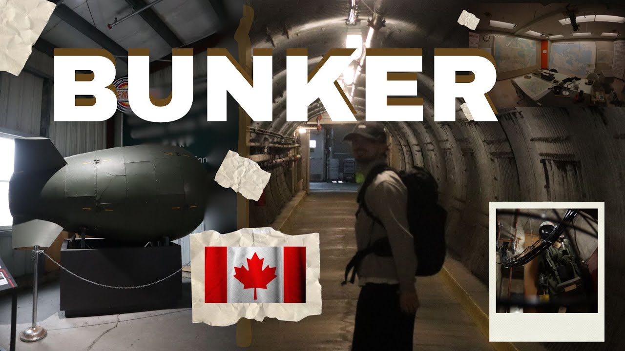 Visite d'un BUNKER au CANADA ! - YouTube
