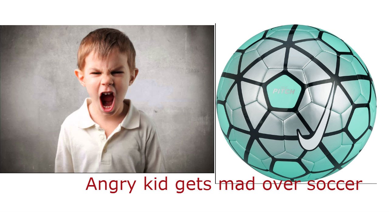 Angry Kid gets mad over soccer - YouTube