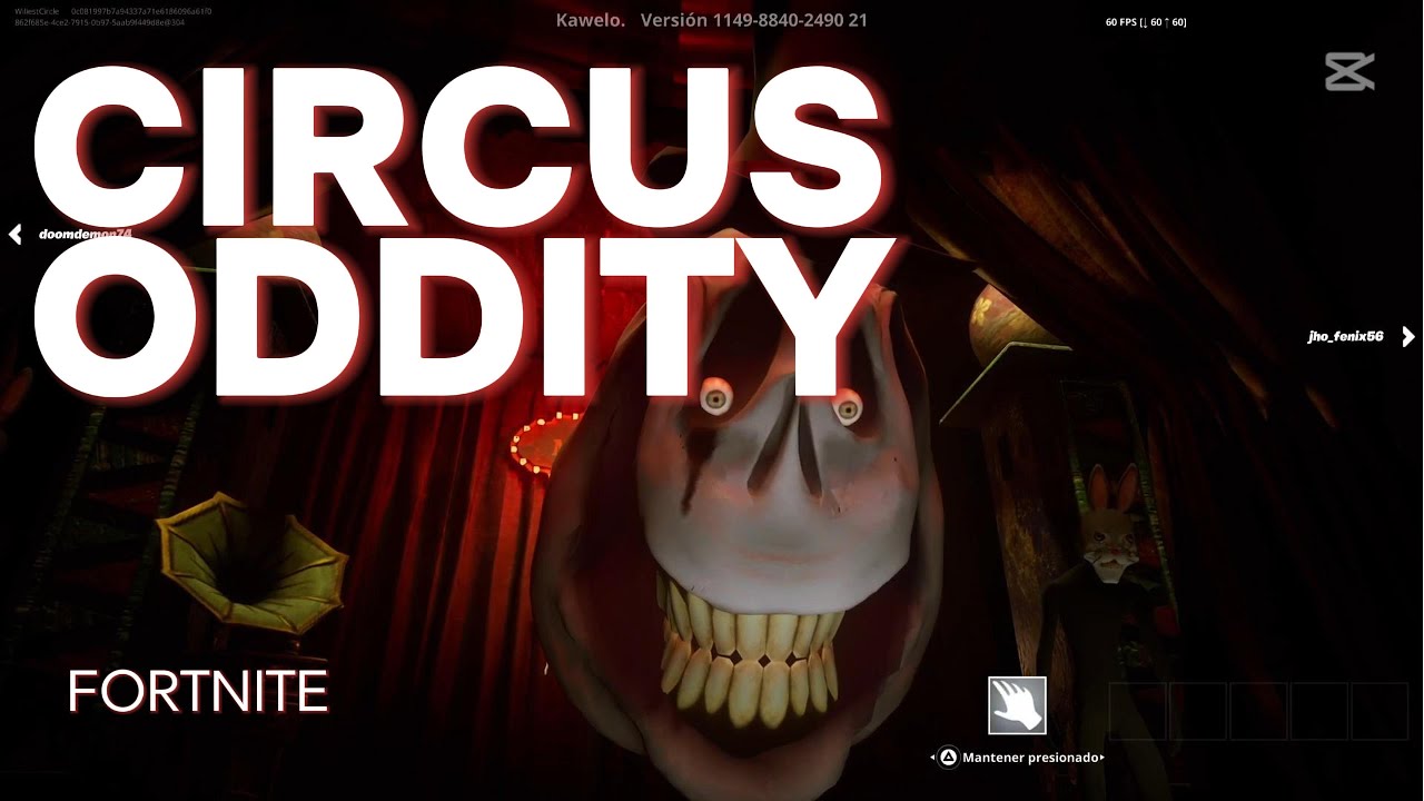 CIRCUS ODDITY - Mapa de miedo en FORTNITE - YouTube