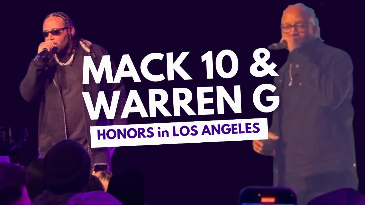 MACK 10 & WARREN G Honors Concert in L.A. - YouTube