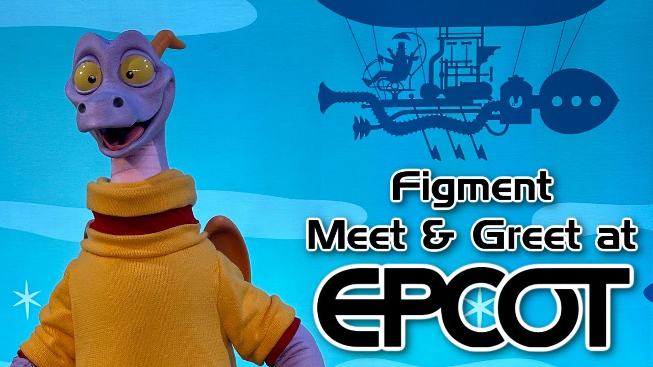 Figment Returns to Meet Guests at EPCOT - YouTube