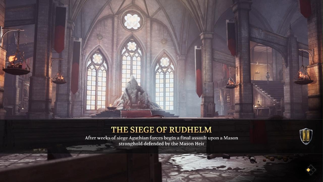 Chivalry 2 - The Siege of Rudhelm - Heavy Mace Gameplay - YouTube