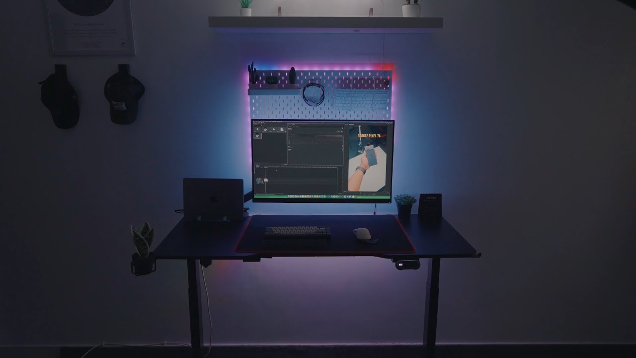 DREAM DESK FOR CONTENT CREATORS & GAMERS (MXG MGD-01R Motorized/SIT ...