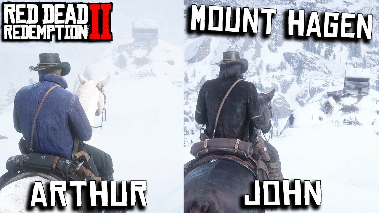 RDR 2 Secrets - Visiting Micah's hideout before and after the Epilogue ...