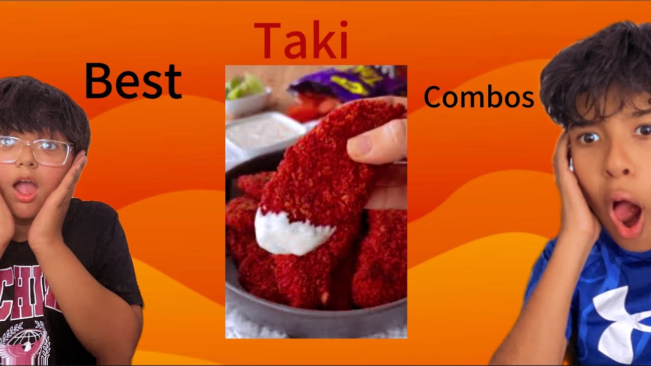 We tried the best takis combos!!! - YouTube