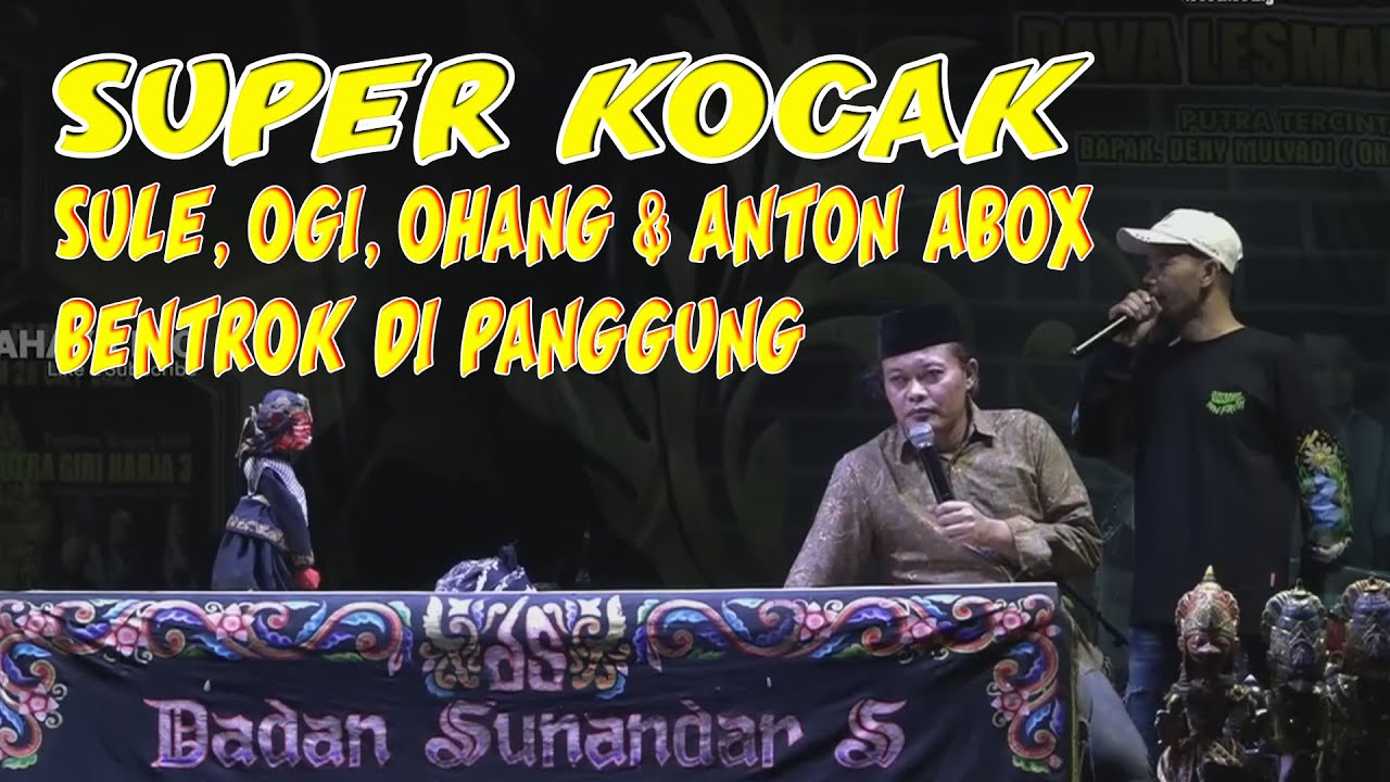 AKSI KOCAK SULE, OHANG, OGI SOS & ANTON ABOX BERSAMA CEPOT - YouTube