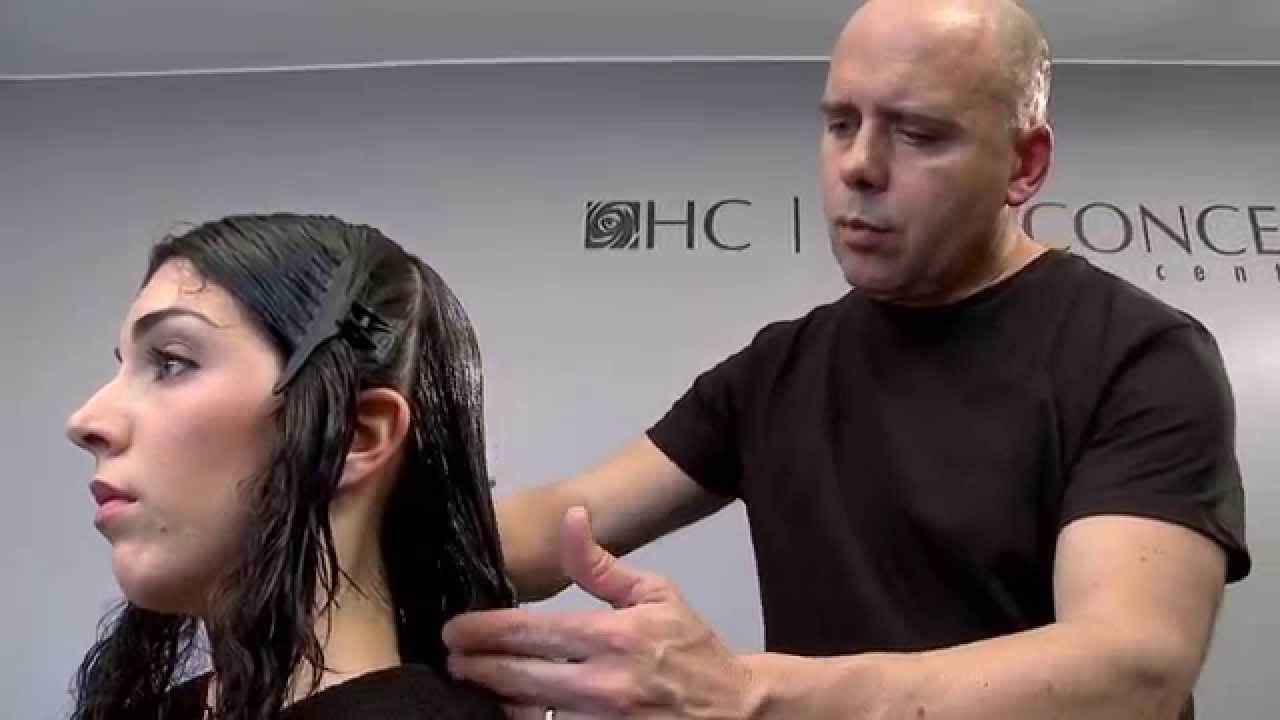 DESRIZADO DE RAÍCES CON DESRIZZ MÉTODO TRADICIONAL HAIRCONCEPT - YouTube