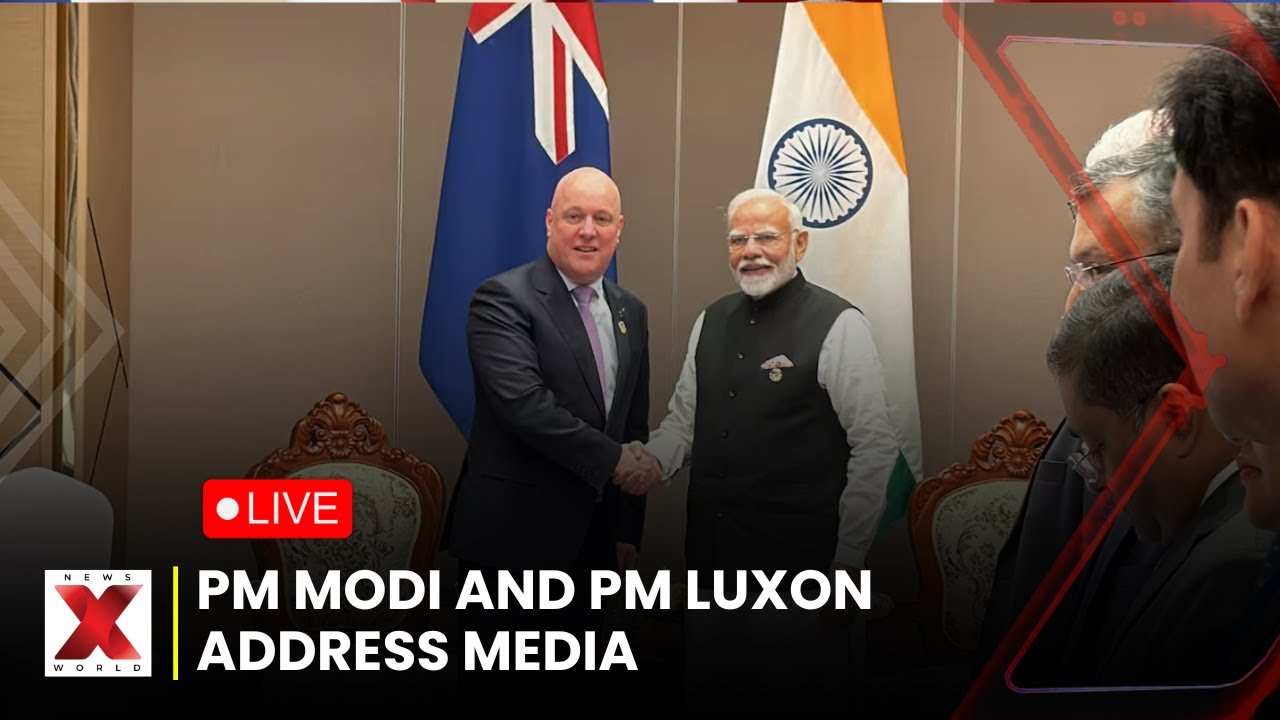 LIVE | Indian PM Modi Address at Joint Press Conference with PM Luxon ...
