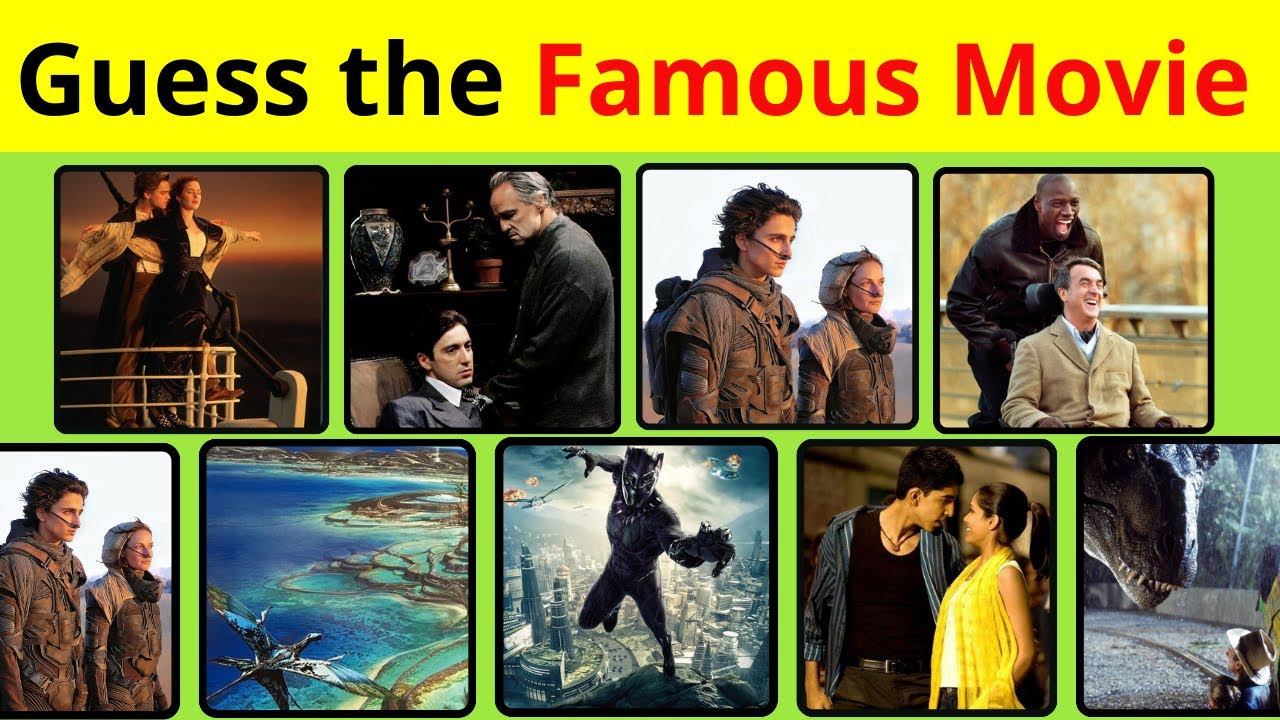 Guess the Famous Movie Just 5 seconds| Movie Quiz in 2024 - YouTube