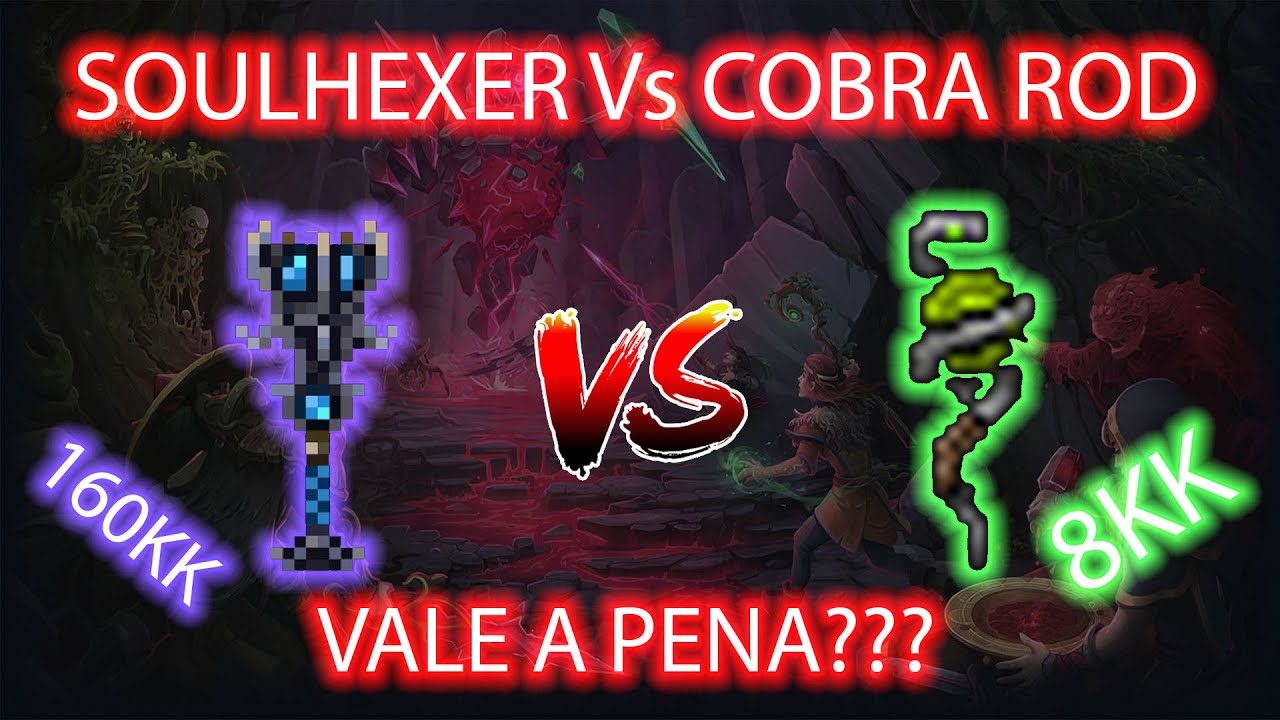 COBRA ROD Vs SOULHEXER! PRIMEIRAS IMPRESSÕES - MAIN CHAR PROJECT #0 ...