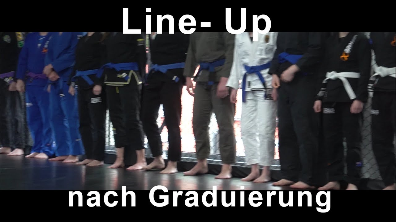 Line-up nach Graduierung im Brazilian Jiu Jitsu / BJJ | ETKI - YouTube