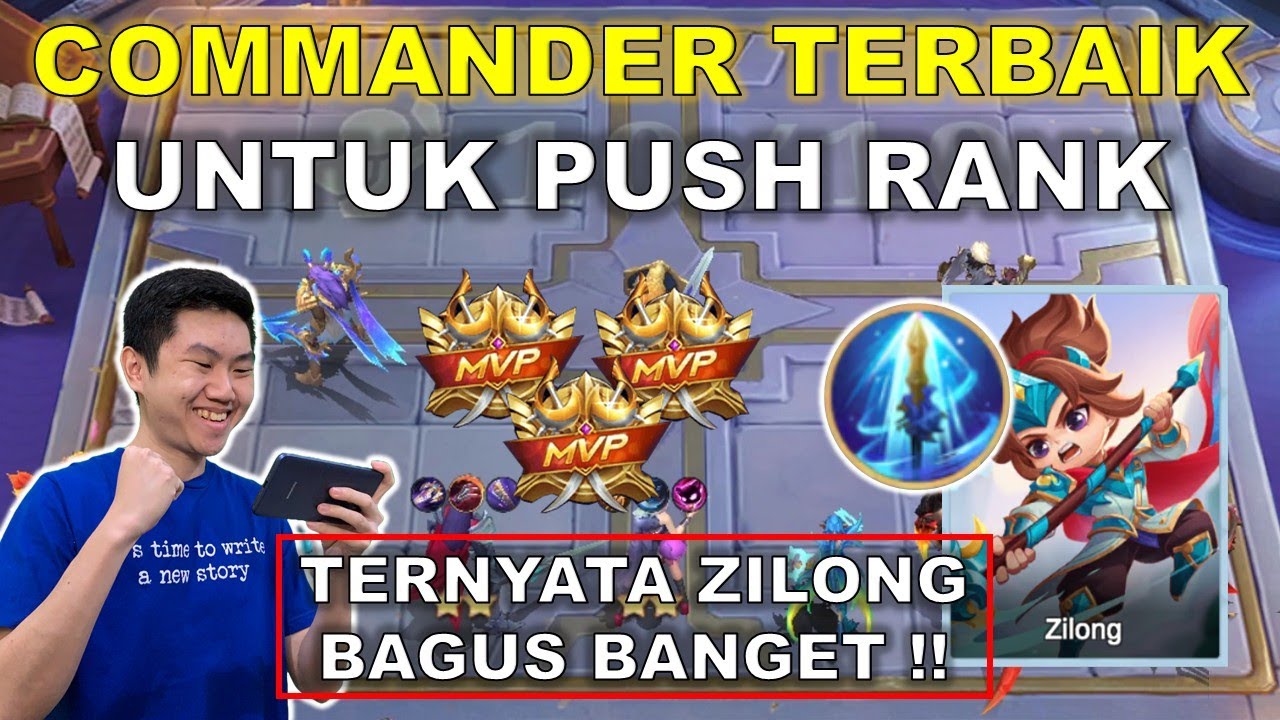 COMMANDER ZILONG KUAT BANGET GILAKK !! TERNYATA INI RAHASIANYA ...