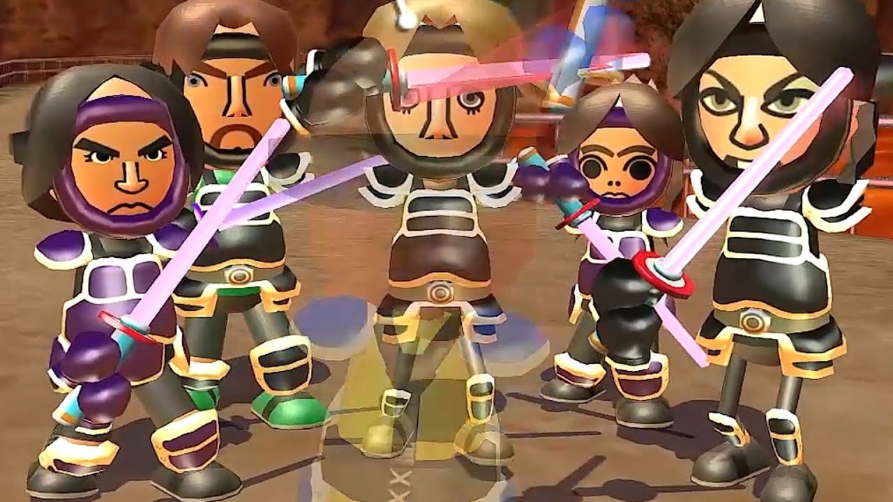 Wii Sports Resort Sword Play Show Down gameplay | He's back ...