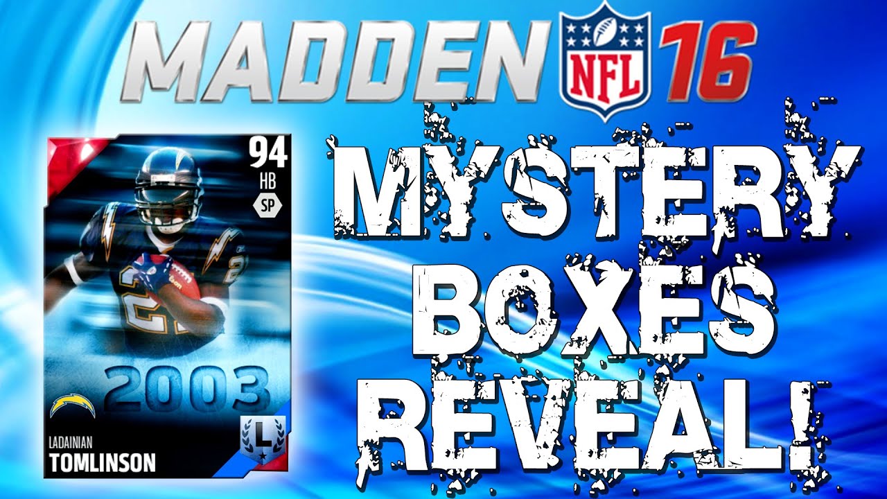 Madden 16 Ultimate Team - MYSTERY BOXES REVEALED! Veteran, Pro Pack ...